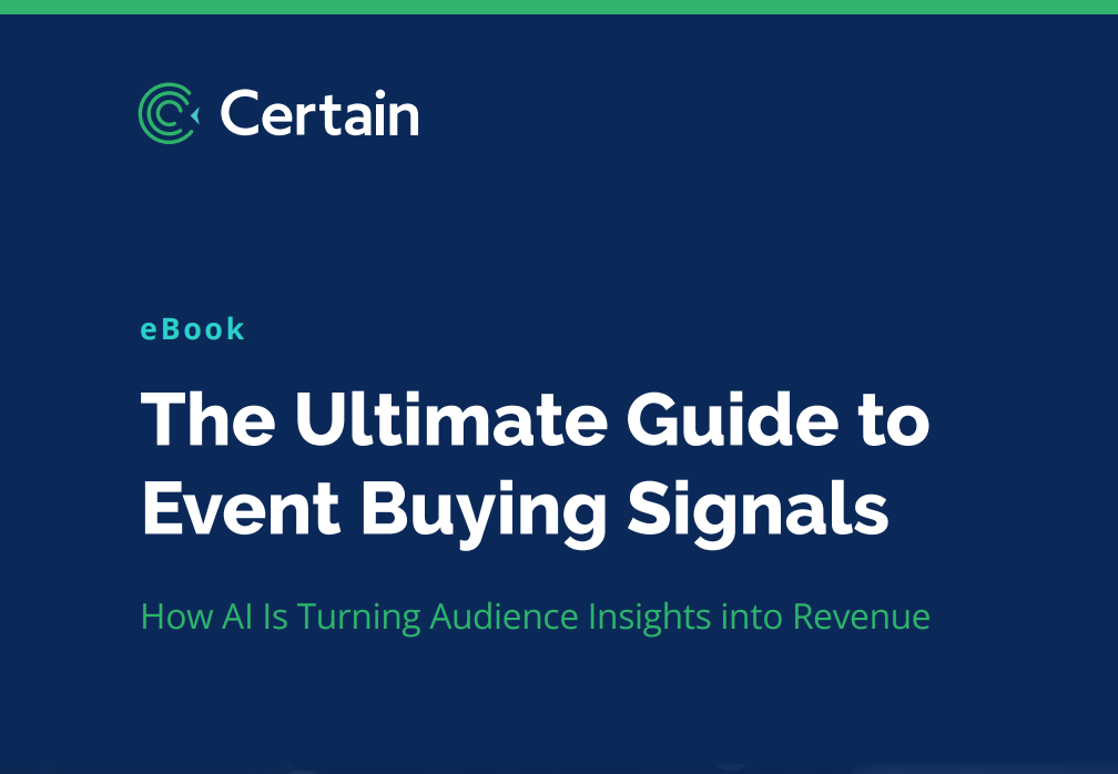 The Ultimate Guide to Event Buying Signals - Certain, Inc